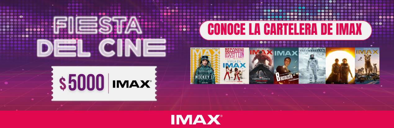 Cartelera de Cines Showcase | IMAX - Consultá Entradas 2x1