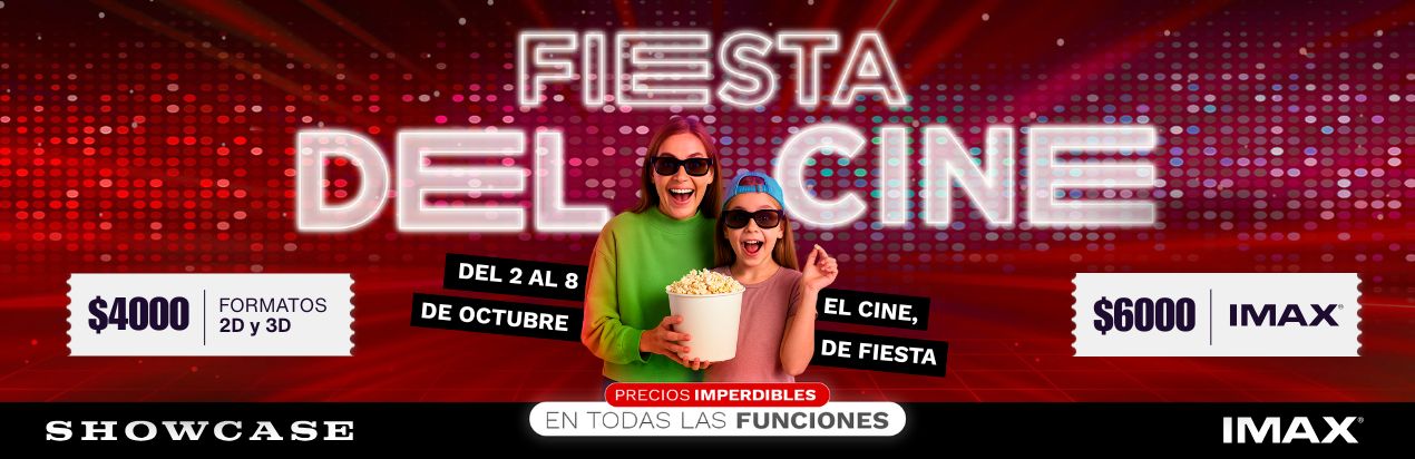 Cartelera de Cines Showcase | IMAX - Consultá Entradas 2x1